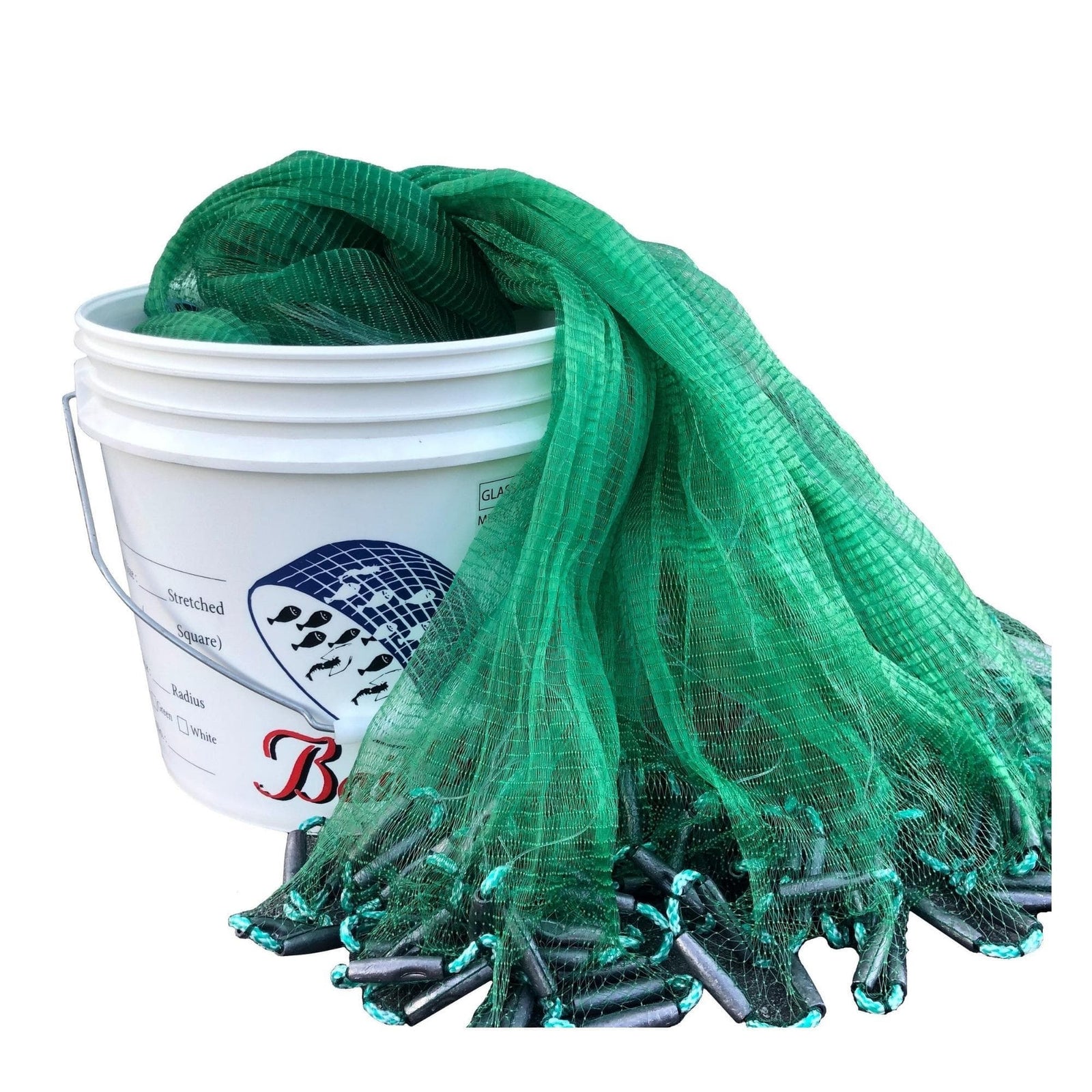 Home All products Bait Buster Cast Net - 1-1/4" Sq. Mul...